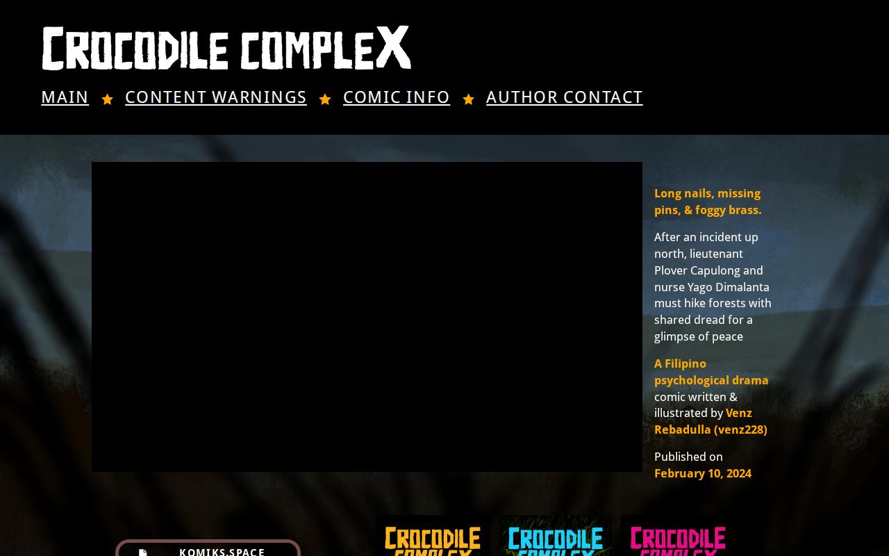 Crocodile Complex Comic
